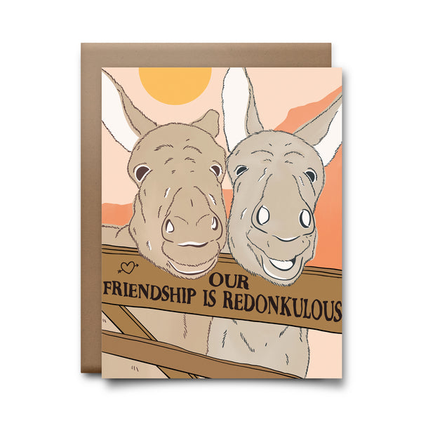 redonkulous | greeting card - Choke Shirt Company